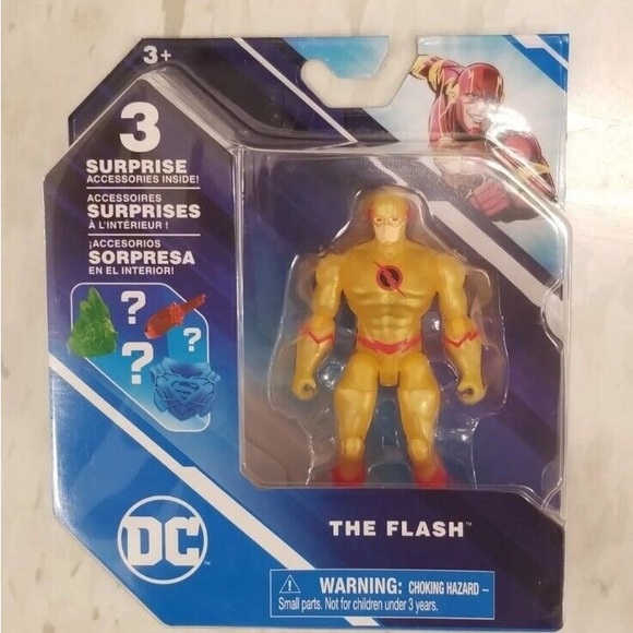 spin masters | Toys | Translucent Flash New Dc Comics 4 Inch Action ...